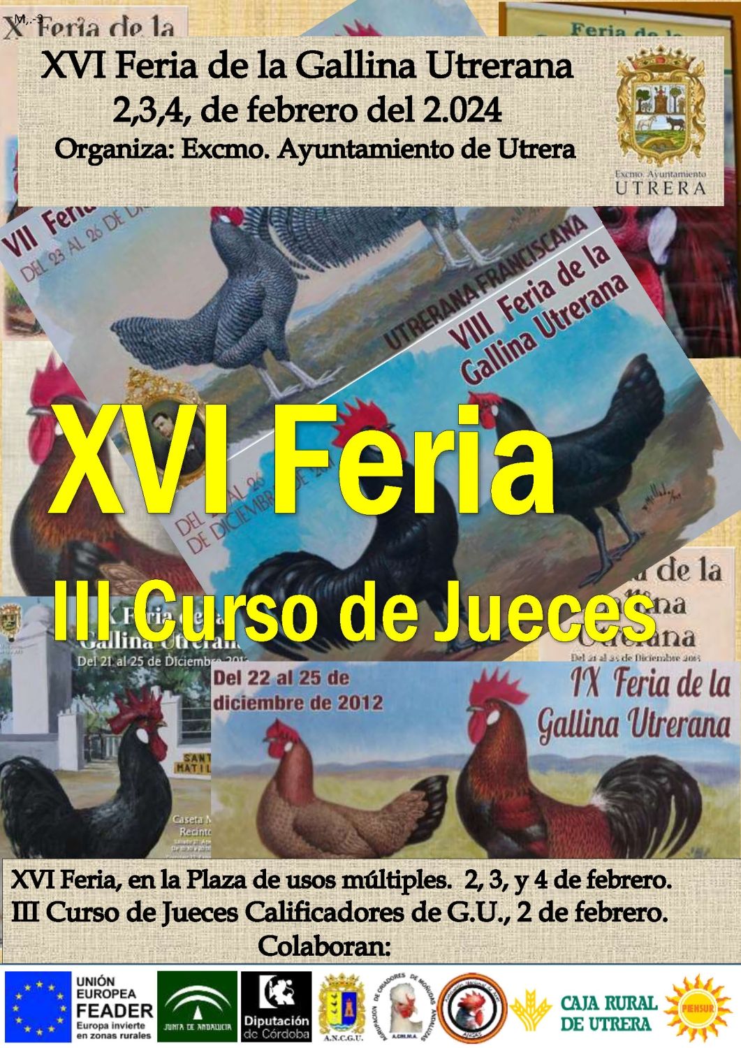 Utrera recupera la Feria de la Gallina Utrerana - RFEAGAS